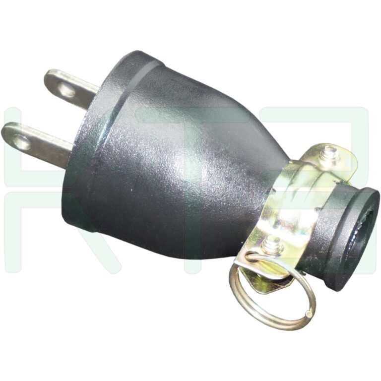 ปลั๊ก ยาง ตัวผู้ ขาแบน (แพ็ค 2 ตัว) (S-25) – KTB-ELECTRIC